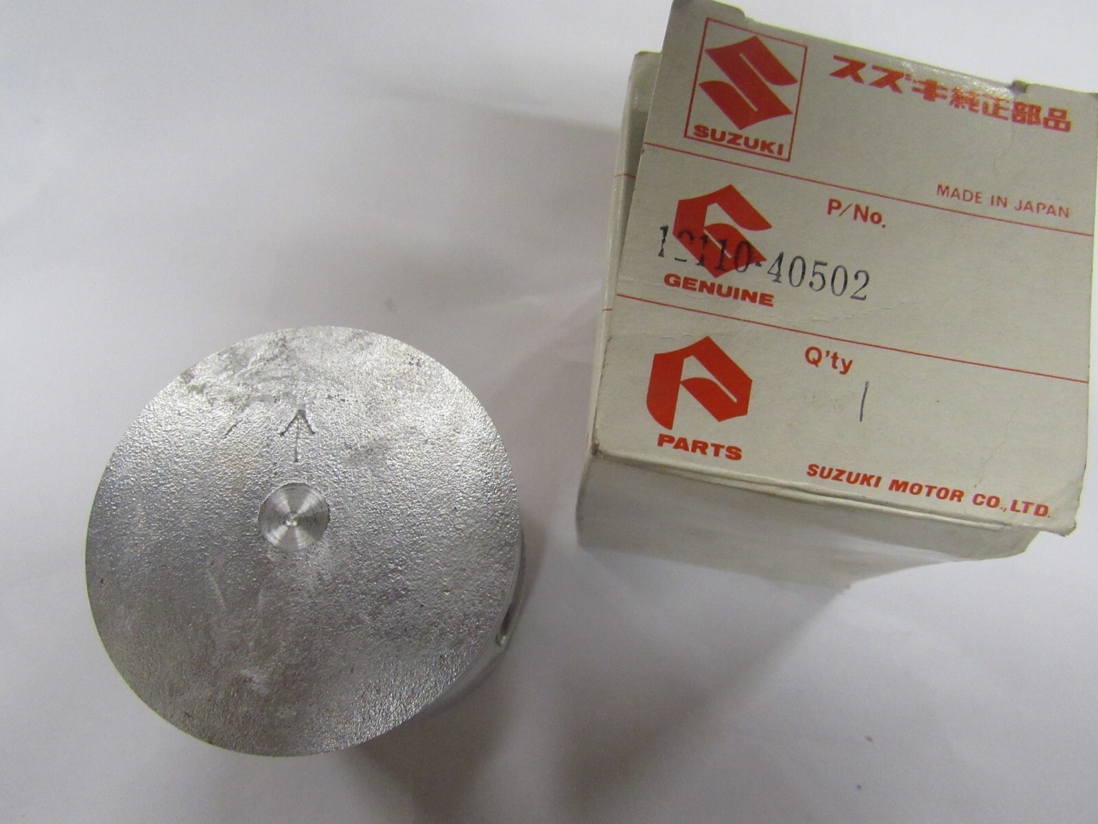 piston réf 12110-40502 segments réf 12140-40530 cage/axe SUZUKI 175 PE ...