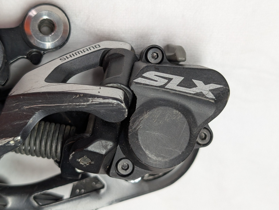 Shimano SLX RD-M675 10-Speed Rear Derailleur Long Cage Clutch | eBay
