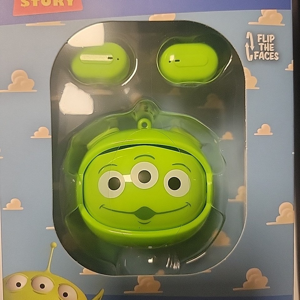 Disney Toy Story Pixar ALIENS True Wireless Earbuds Flip The Faces | eBay