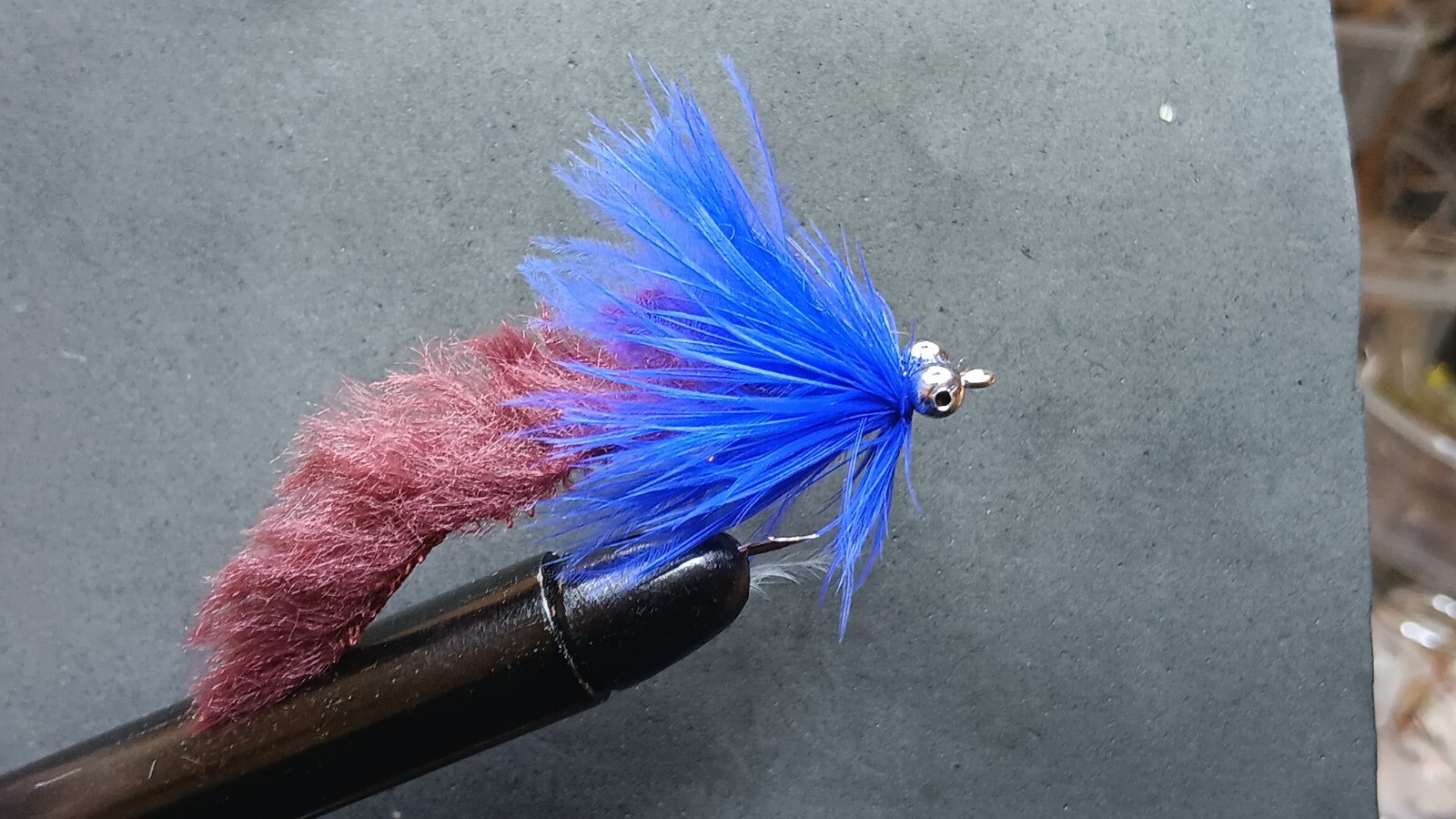 1 DOZEN CLARET AND BLUE ZONKERS FOR FLY FISHING-ZONK 22 | eBay