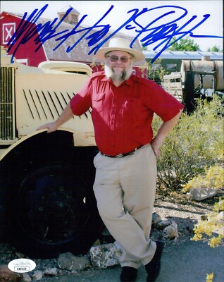 Mark Hall-Patton Pawn Stars Beard of Knowledge Signed 8x10 Matte Photo ...