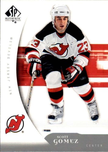 2005-06 SP Authentic #59 SCOTT GOMEZ NJ Devils | eBay