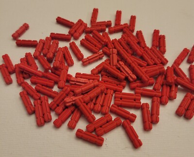 NEW LEGO 20X RED TECHNIC 2M CROSS AXLE W/GROOVE #32062 | eBay