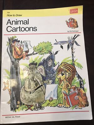 How to Draw Animal Cartoons #134 Paperback 1989 by Ed Nofziger | eBay