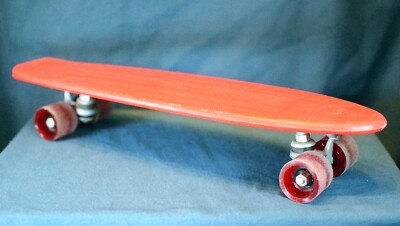 Vintage! ~ 1970's Era / Nash / Red / Plastic Skateboard! | eBay