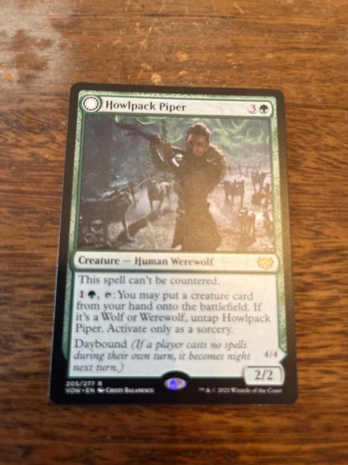 MTG Trading Card- Howlpack Piper | eBay Australia