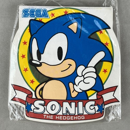 1996 SEGA Sonic the Hedgehog UFO Catcher Bonus Note Pad Notepad Japan ...