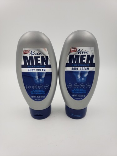 Nair Men Hair Remover Body Cream 8 Oz - Lot of 2 | eBay