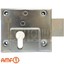 AMF 49Z Rim Euro Double Throw Zinc Plated Dead Lock Gate Shed Van ...
