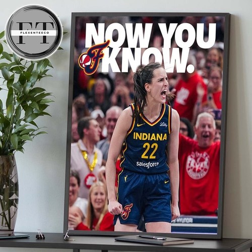 Indiana Fever WNBA 2025 Eastern Conference Champs Poster Now You Know ...