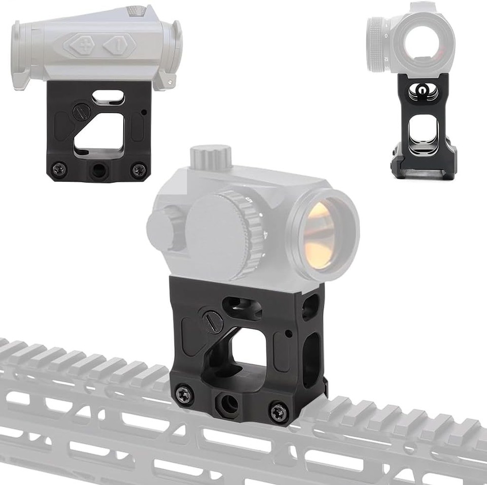 Unity Tactical FAST Mount – 2.26″ Height - Fits H1, H2, T1, T2, CompM5 ...