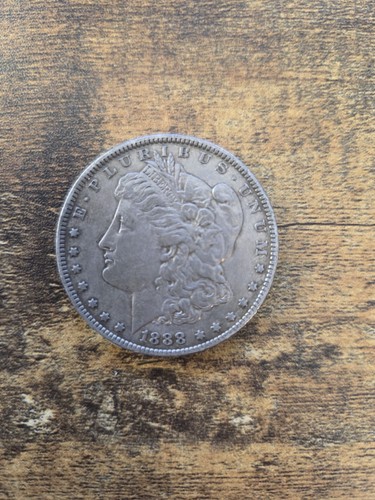 Liberty U.S. One Dollar Silver Coin 1888 | eBay