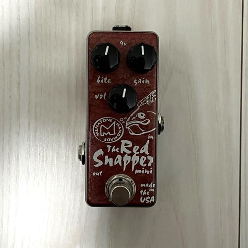 Menatone Red Snapper Mini Guitar Effects Pedal, Overdrive, Used | eBay