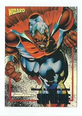 Rob Liefeld's Supreme Wizard magazine Insert card Number 5 | eBay