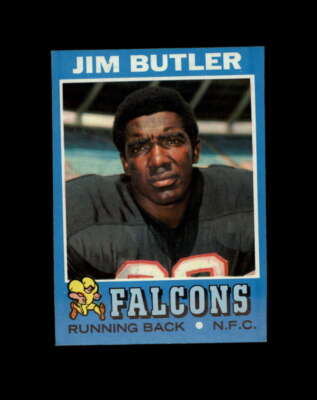 1971 Topps Football #002 Jim Butler STARX 8 NM/MT (CS130064) | eBay