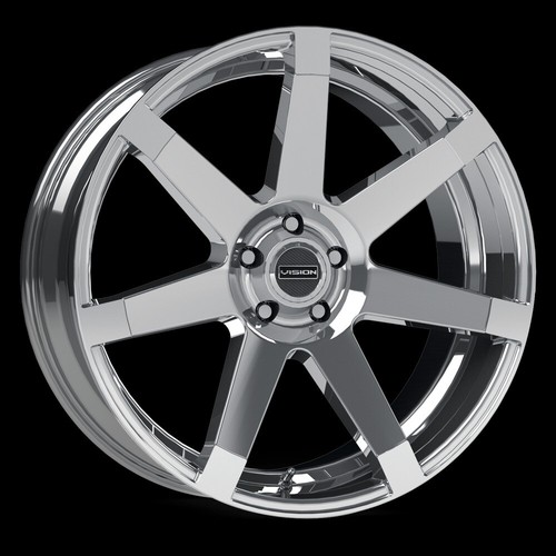 24x9.5 Vision 9042 Sultan Chrome Wheels 6x5.5 (25mm) Set of 4 | eBay