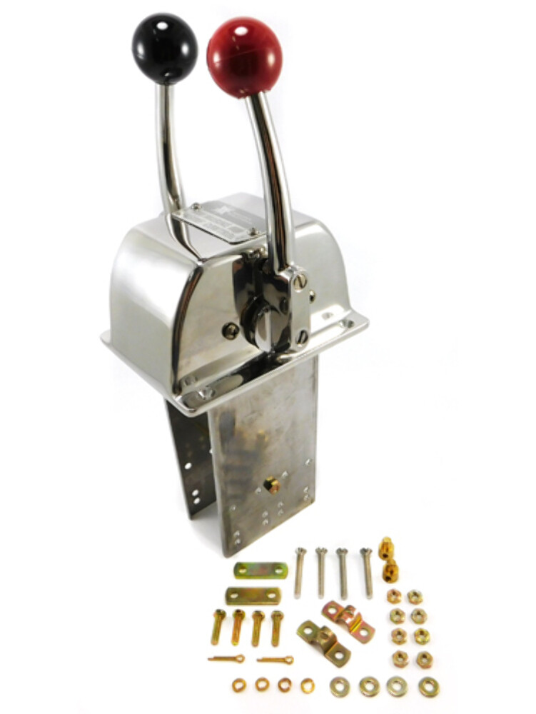 SeaStar CH5200P Twin S Engine Control Single Action Twin Lever Top ...