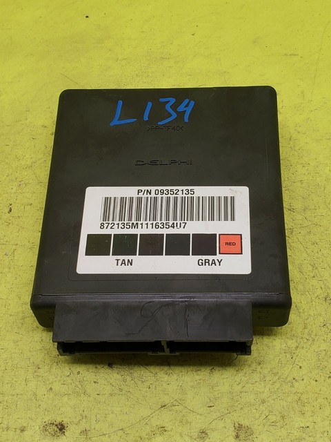 2002 Chevrolet Trailblazer Body Control Module BCM 09352135 OEM for ...