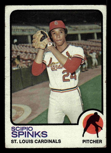 1973 Topps Scipio Spinks #417 - St. Louis Cardinals | eBay