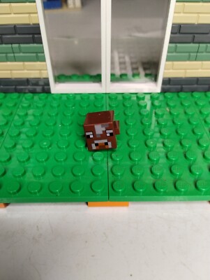 1x Lego Figurine Minecraft Animal Cow Head Braun 6103105 26160pb003 ...