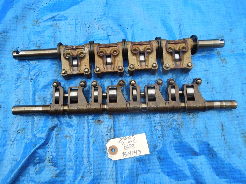 02-05 Honda Civic SI K20A3 rocker arm assembly set pair rockers engine ...