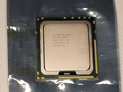 Intel Xeon Processor X5560 SLBF4 8M Cache 2.80 GHz 6.4 GT/s FC LGA 1366 ...
