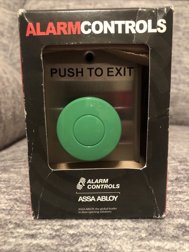 NEW TS-14 Assa Abloy Alarm Controls Push To Exit Button With Timer | eBay