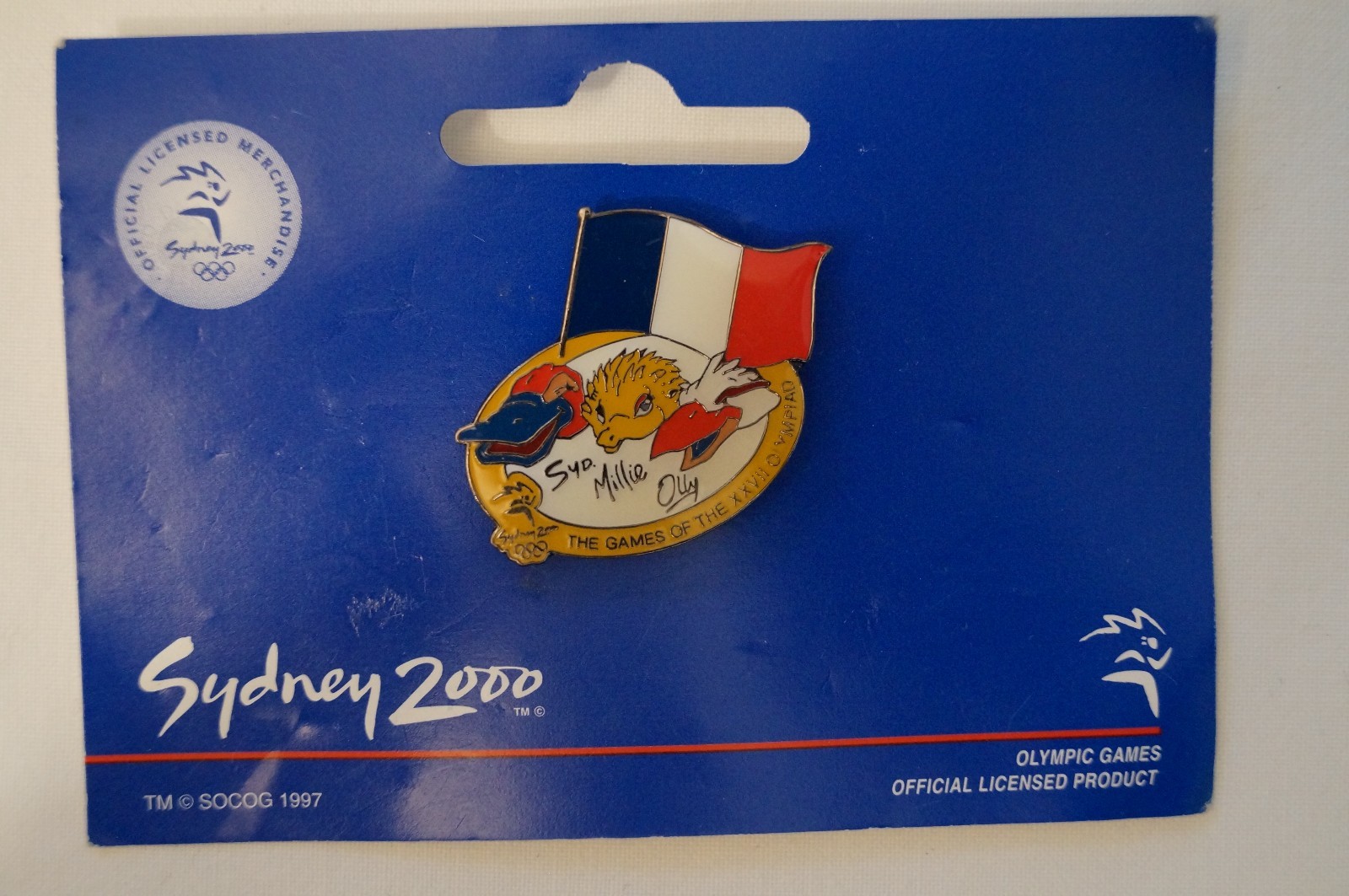 Olympic Games Collectable - Sydney - 2000 - Mascots and National Flag ...