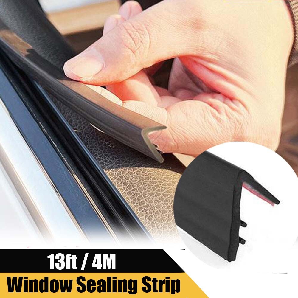 For Subaru 13ft/4M V-Shaped Car Side Window Trim Edge Mould Rubber ...