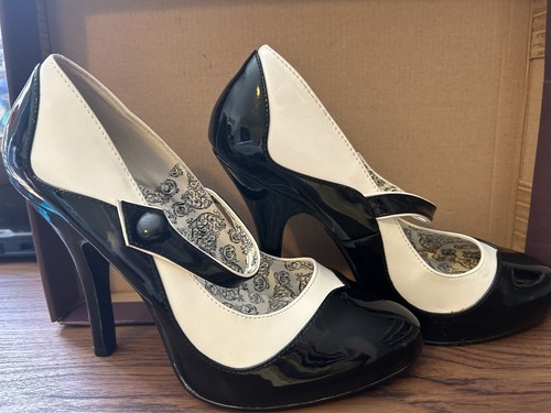 Bordello High Heel Saddle Shoe circa 2015 | eBay