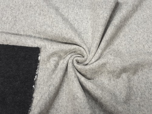 Doubleface Walkstoff Loden Walkloden Zweifarbig Wollstoff Walkwolle ...