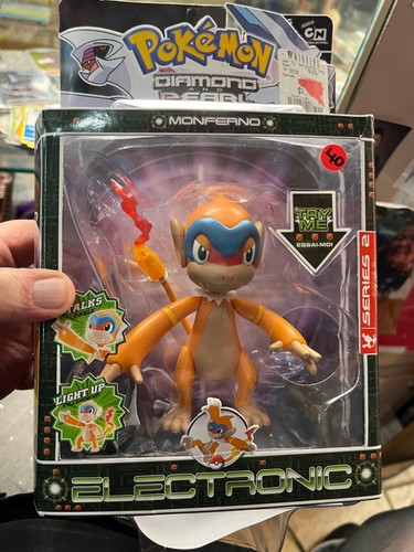 Pokemon Diamond and Pearl Deluxe Monferno Electronic Action Figure 2007 ...