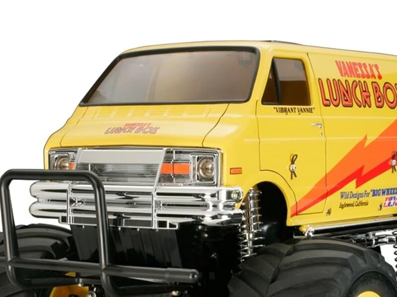 NEW Tamiya 1/12 RC Car No.347 Lunch Box van 2WD 2005 Kit 58347 Japan ...