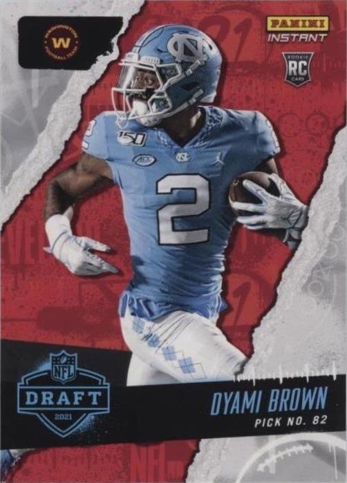 2021 Panini Instant NFL - Nfl Draft Dyami Brown #29 /770 (RC) for sale ...