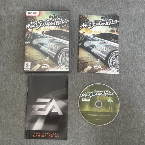 Need For Speed Most Wanted 2005 PC - VGC, Tested & Complete with Manual ...
