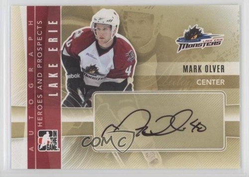 2011-12 ITG Heroes and Prospects Auto Mark Olver #A-MO Auto | eBay