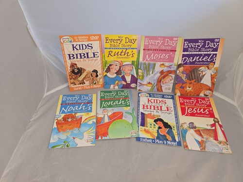 My Everyday Bible Story DVD Collection Lot of 8 - Jesus Favorites ...