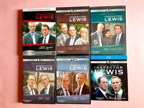 Inspector Lewis DVDs & Blu-Ray, the Pilot, Series 1, 4, 5, 6, 7, 8, NEW ...