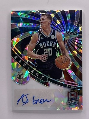 2022-23 Panini Spectra AJ Green Radiant Signature Astral Prizm Auto/49 ...