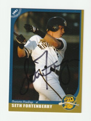 Seth Fortenberry Signed 2007 Grandstand Card Auto RiverDogs New York ...