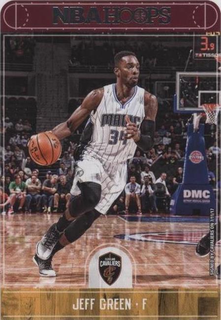 2017-18 Panini NBA Hoops - Jeff Green #120 for sale online | eBay