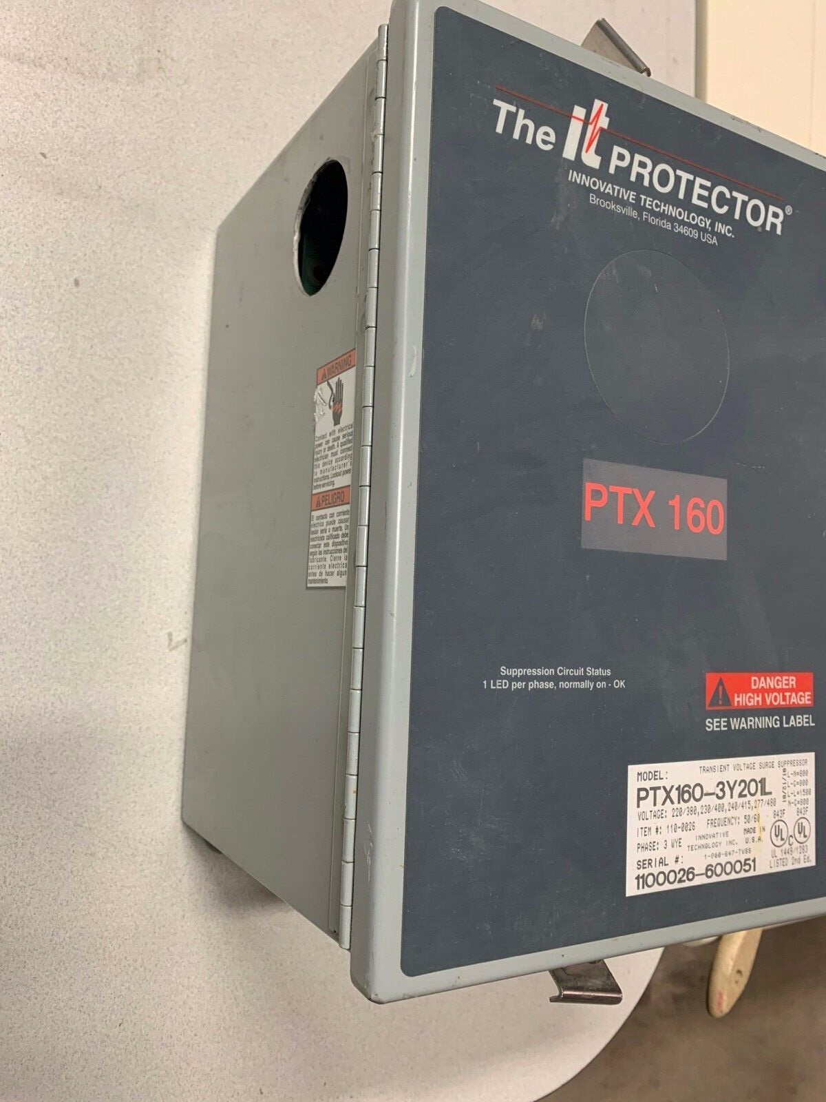 PTX160-3Y201L Innovative Technology TVSS | eBay