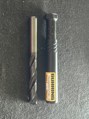 Guhring 8511-9.920 9.20mm .3906” 25/64” Solid Carbide Coolant Drill 5xD ...