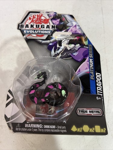 Bakugan Evolutions Platinum Series Darkus Montrapod True Metal Action ...
