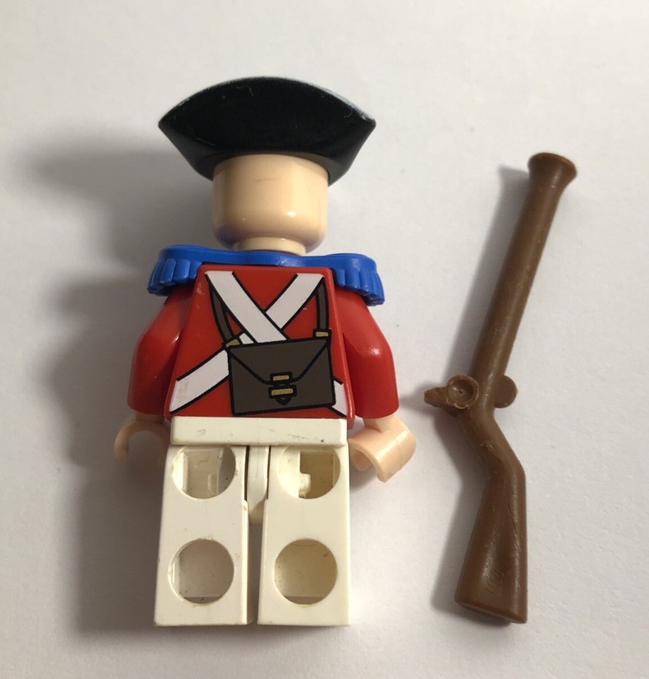 Lego Minifigure - poc019, King George's Soldier, Pirates of the ...