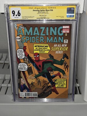 Amazing Spider-Man #700 CGC SS Signature "Death" Issue STAN LEE Ditko ...