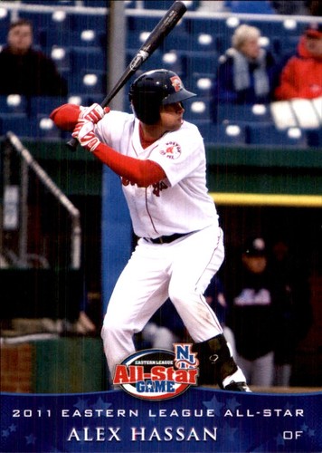 Alex Hassan 2011 Grandstand Eastern League All-Stars Eastern Division ...