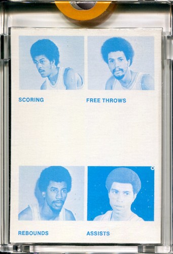 1974-75 Topps CALDWELL JONES RC STEW JOHNSON ABA Vault 1/1 Cyan Proof ...