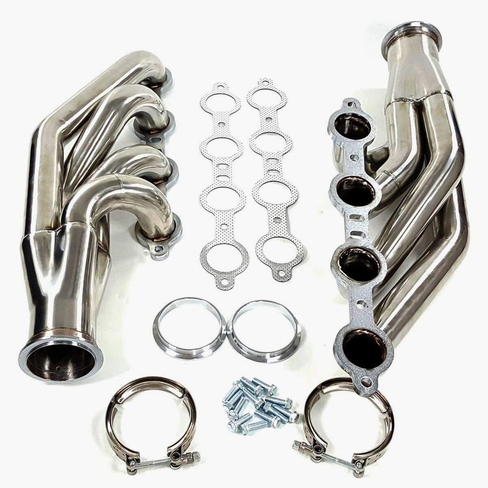 Turbo Manifold Header for Chevrolet Chevy LS1 LS2 LS3 LS6 LS9 V8 4.8 5. ...