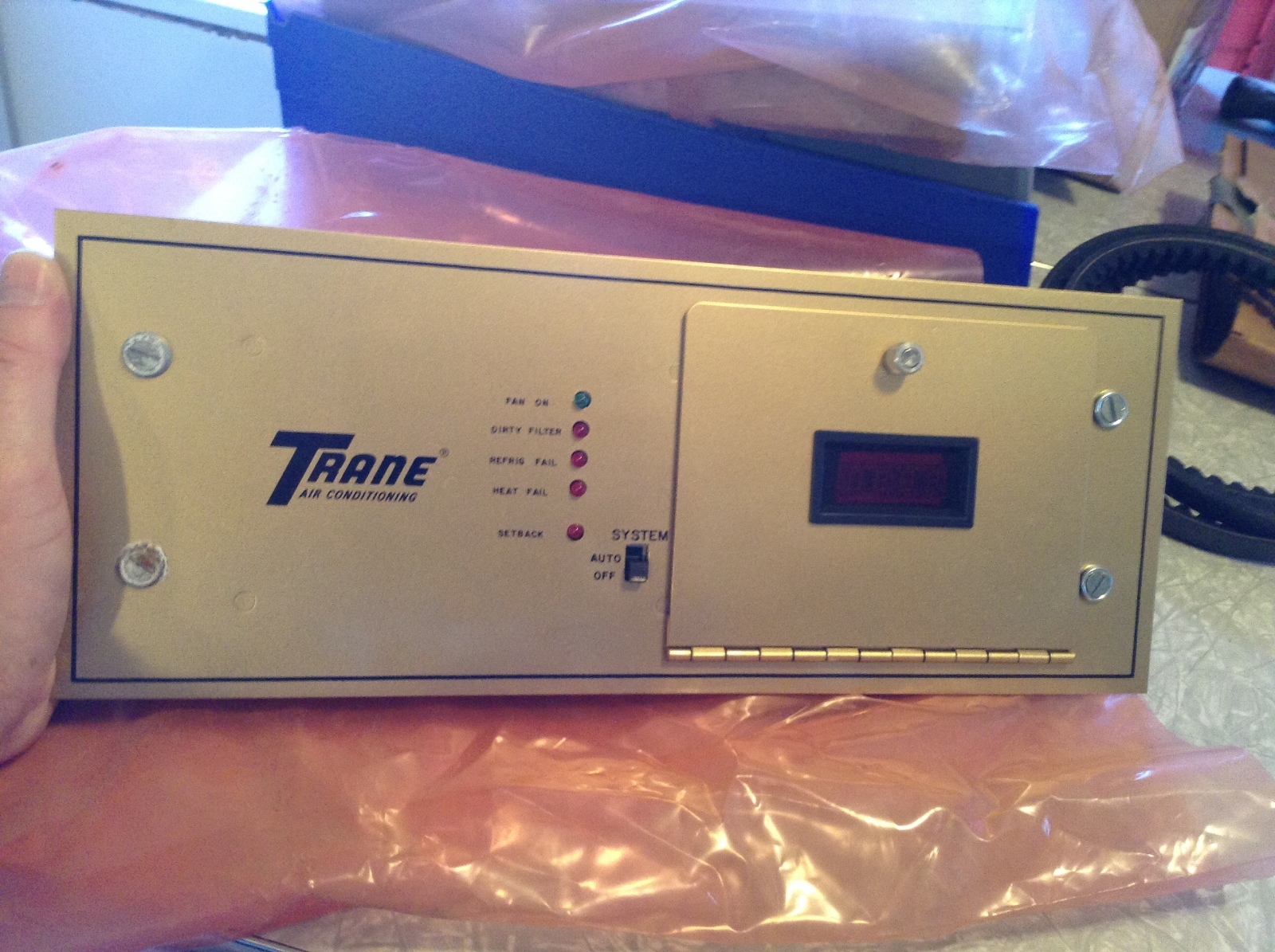 Trane HVAC control panel Rev H part #X13690118-02 | eBay